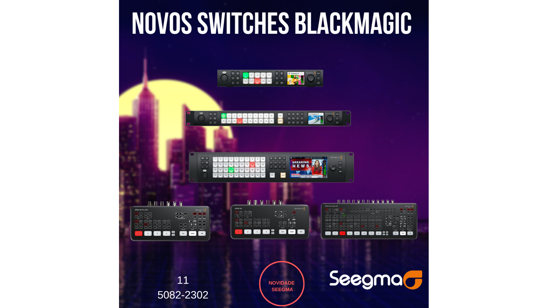 Blackmagic lança novos switches para o Mercado! - Blog Audiovisual